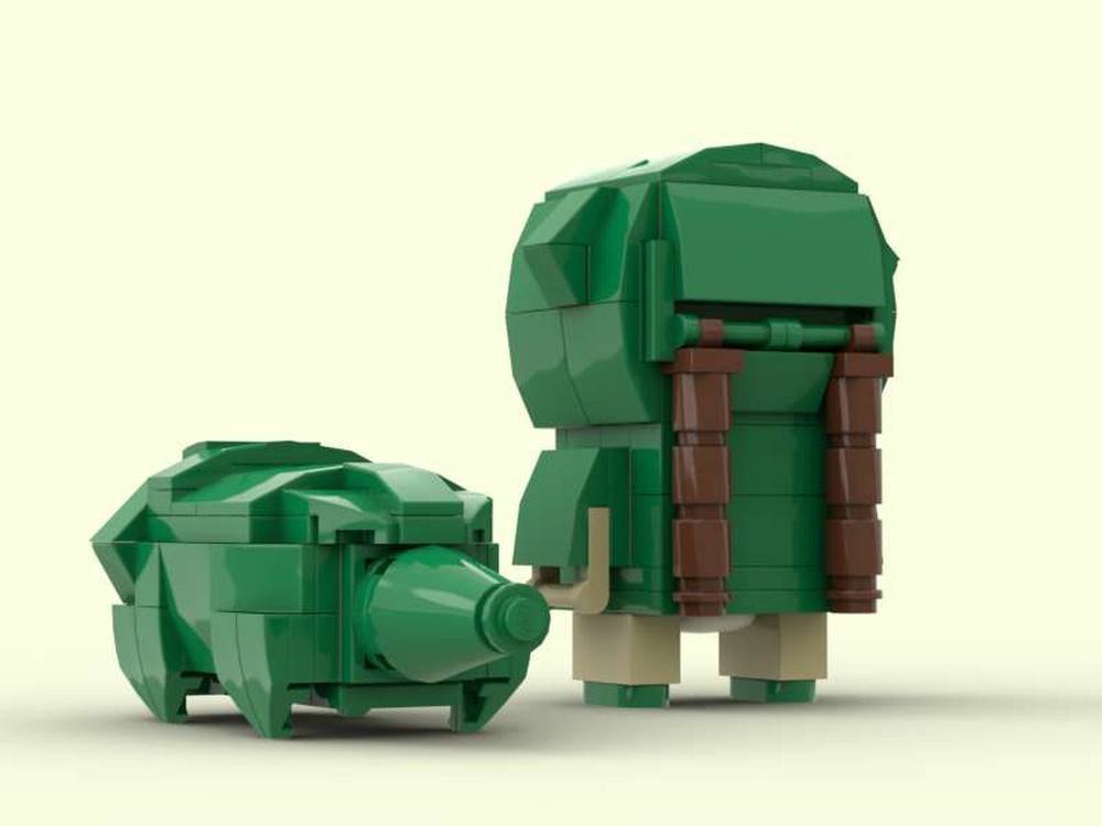 Lego Moc Jissouseki Jissou 実装石 Champee 참피 By Serebian Rebrickable