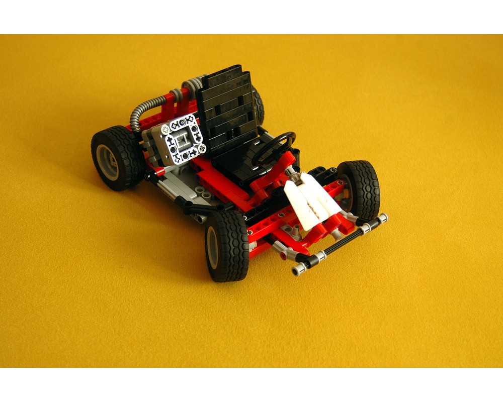LEGO MOC Update of 8842 Go-Cart by muffinbrick | Rebrickable - Build ...