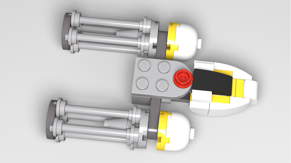Lego Moc Micro Y Wing By Ckakka2 Rebrickable Build With Lego