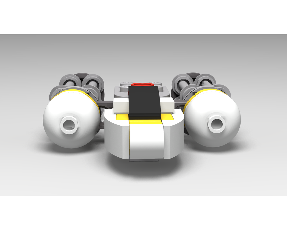 Lego Moc Micro Y Wing By Ckakka2 Rebrickable Build With Lego