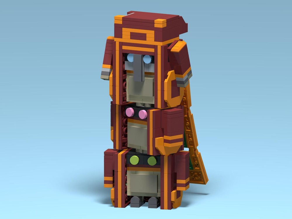 LEGO MOC Minecraft Dungeons Tower Keeper by mattking4 | Rebrickable ...