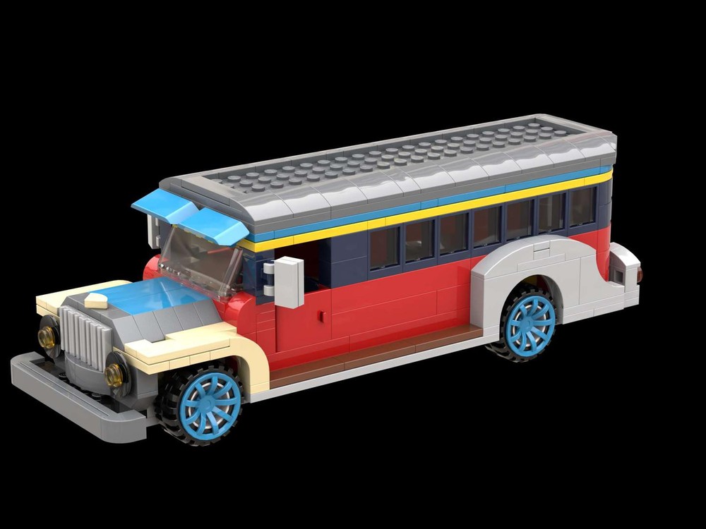 LEGO MOC old bus by Michi_R | Rebrickable - Build with LEGO