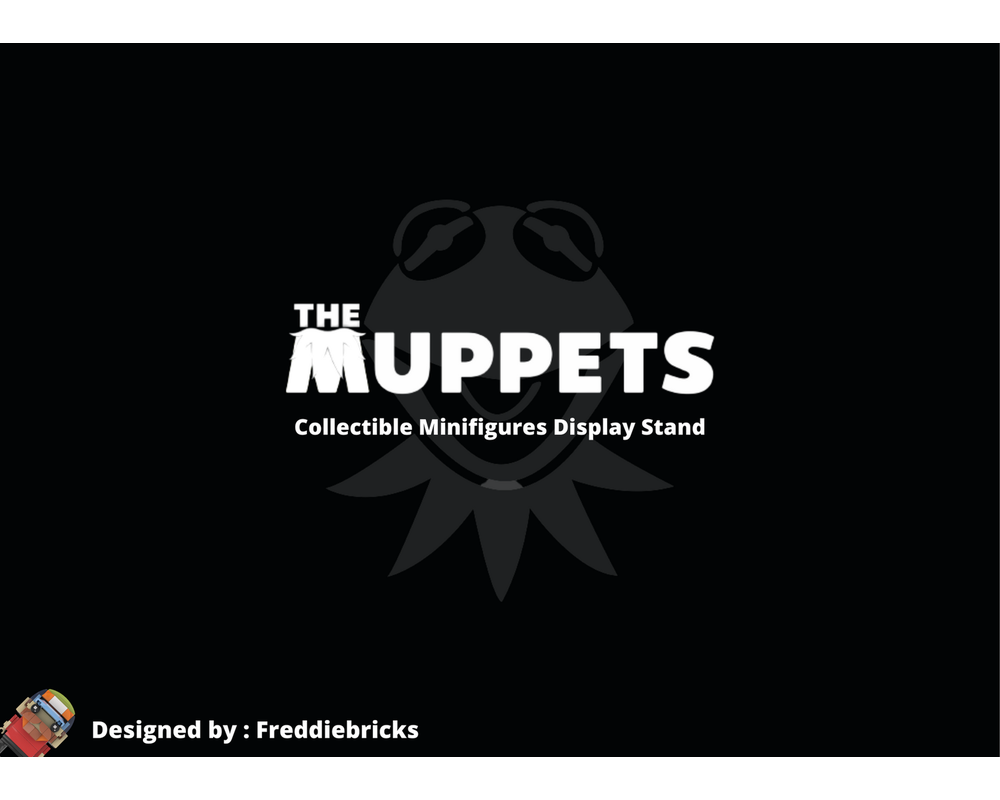 LEGO MOC The Muppets CMF - Minifigures Display Stand by freddiebricks ...