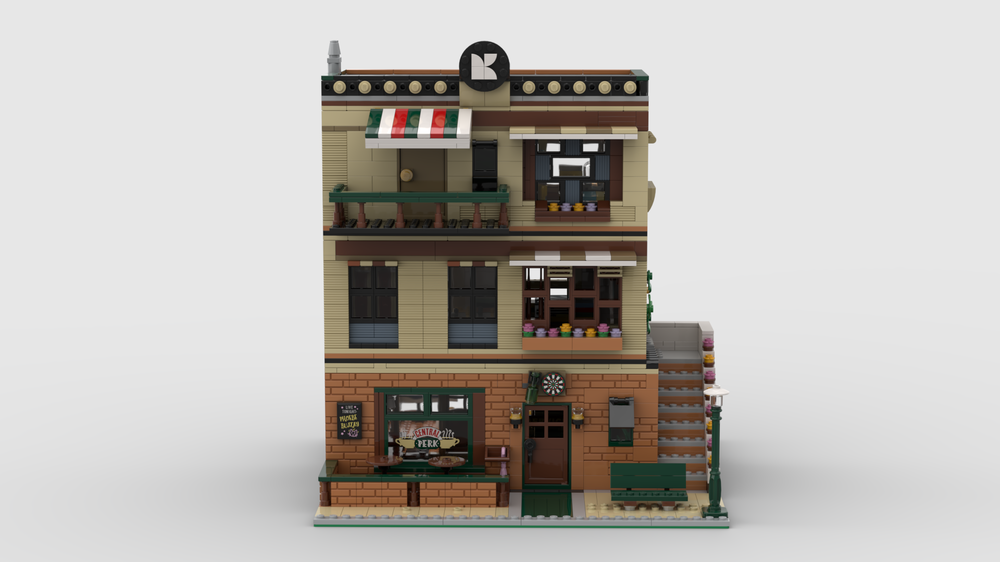 LEGO MOC K Sports Bar by Noobricks | Rebrickable - Build with LEGO