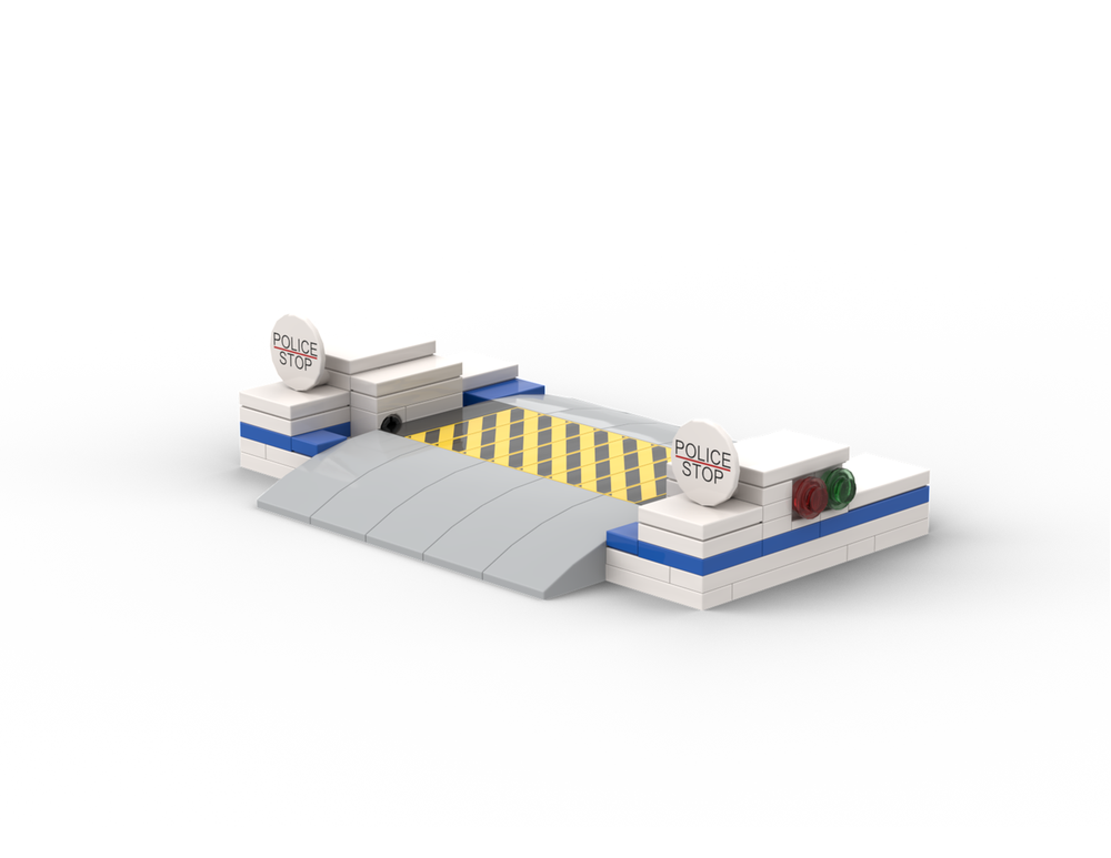 LEGO MOC Police Checkpoint Barrier by nor-cal customs | Rebrickable ...