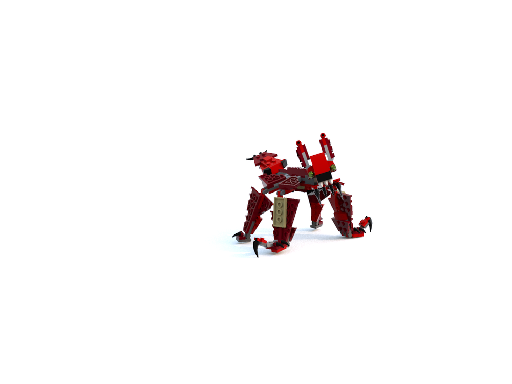 LEGO MOC Red Bat, walk/fly by GhostknightX11 | Rebrickable - Build with ...