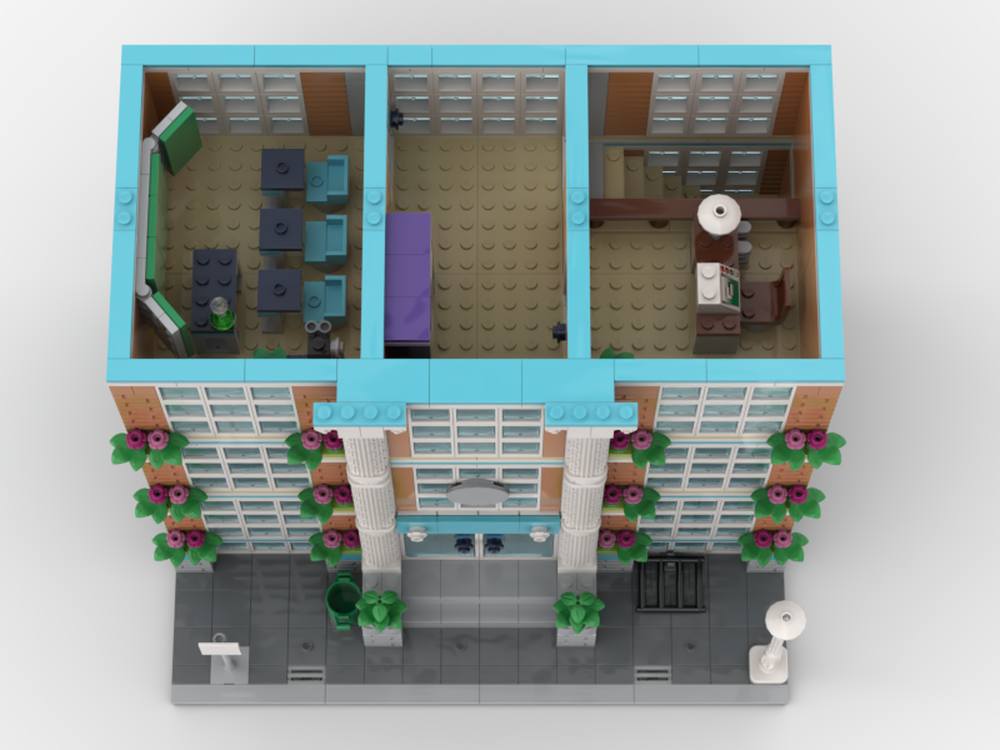 Lego Moc Modular School By Legofan21 Rebrickable Build With Lego