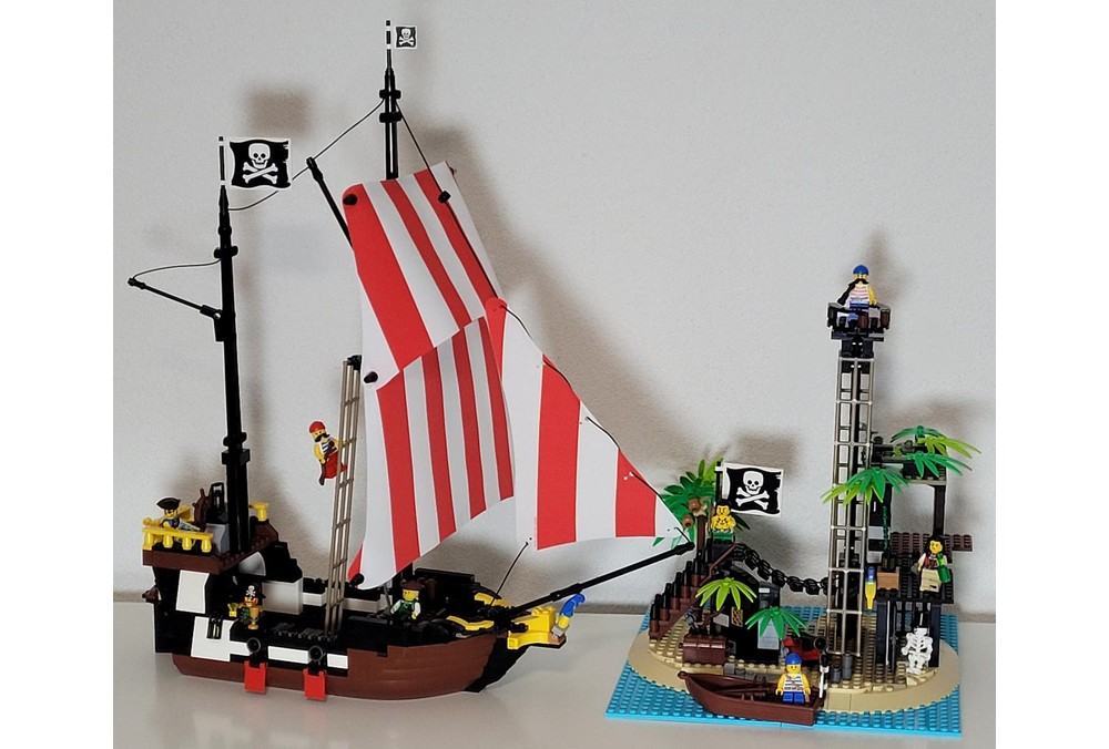 LEGO MOC 6270 Forbidden Island rebuilt from 21322 by DrPhil ...