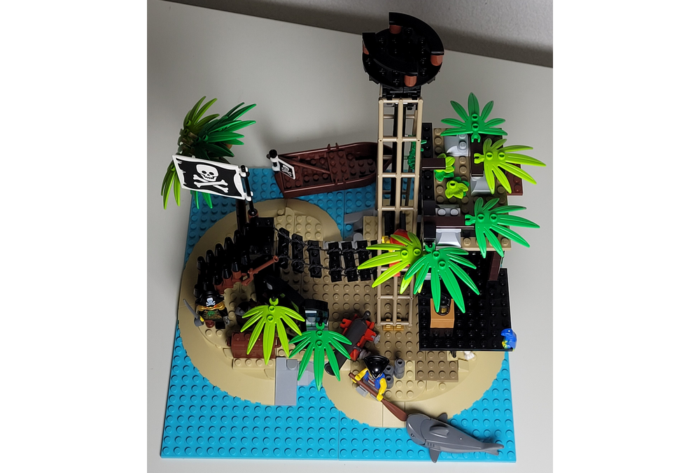 Lego Moc 6270 Forbidden Island Rebuilt From 21322 By Drphil