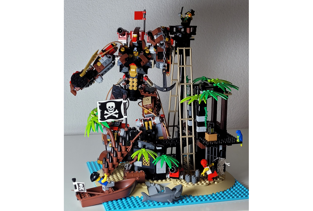 Lego Moc 6270 Forbidden Island Rebuilt From 21322 By Drphil