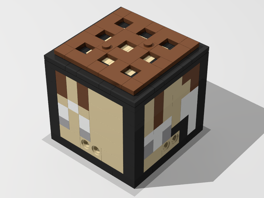 LEGO MOC crafting table by gamesandmovierecreation | Rebrickable ...