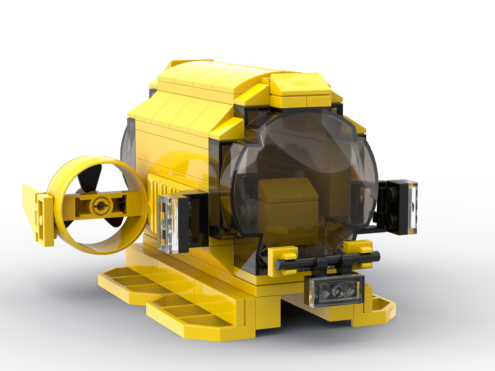 LEGO MOC submersible by lottiesbricks | Rebrickable - Build with LEGO