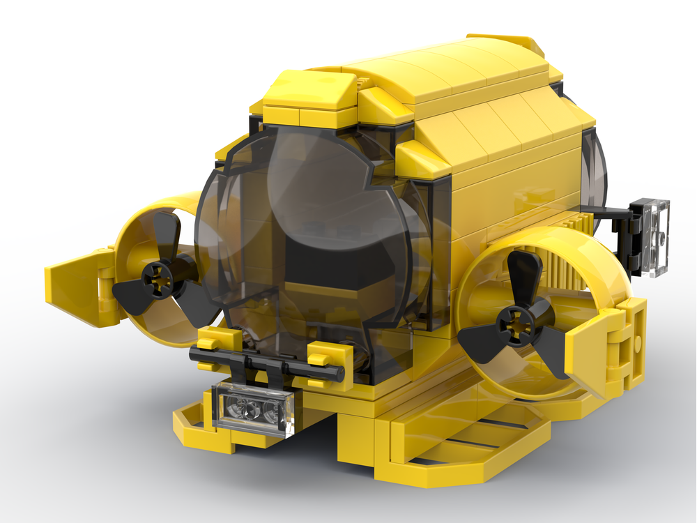 LEGO MOC submersible by lottiesbricks | Rebrickable - Build with LEGO