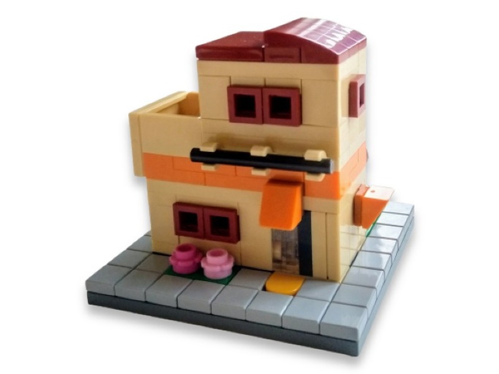 LEGO MOC Micro house with garden by Ballladeer | Rebrickable - Build ...