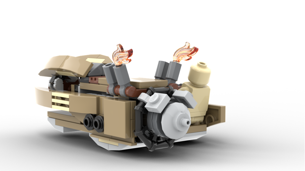 Lego Moc Tusken Swoop Speeder By Magicjohnson Rebrickable Build