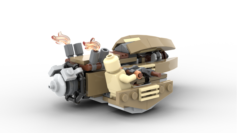 Lego Moc Tusken Swoop Speeder By Magicjohnson Rebrickable Build