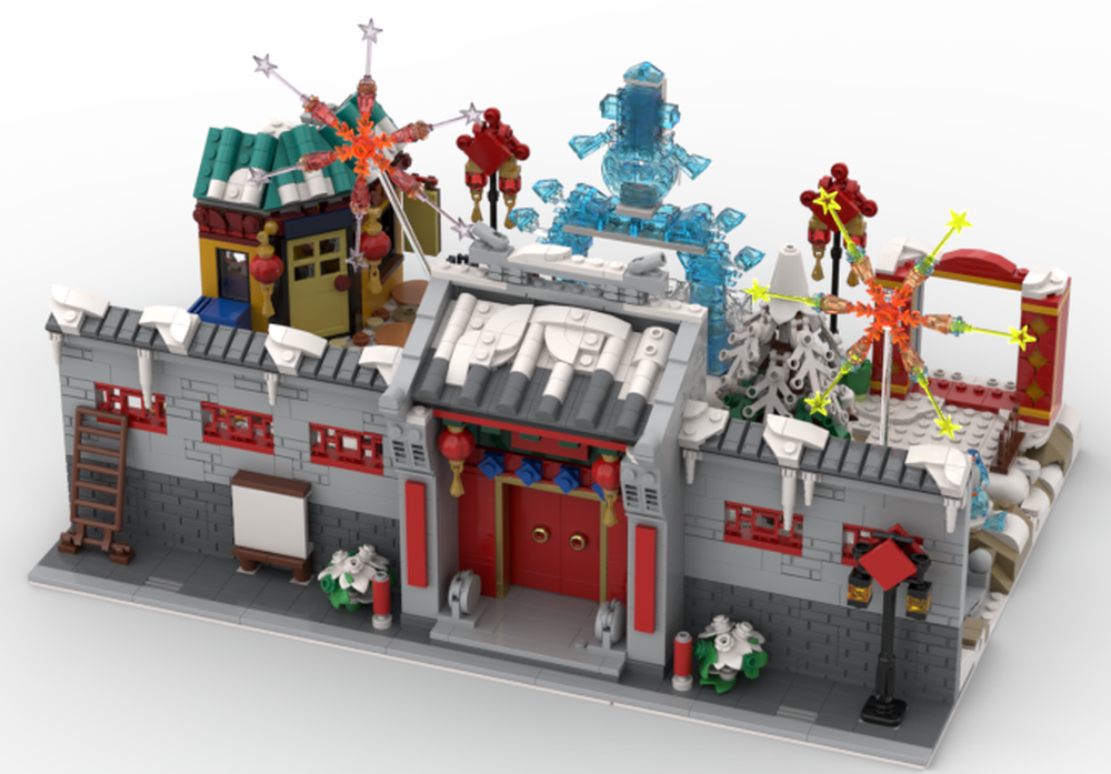 LEGO MOC Modular Ice Rink by Legofan21 | Rebrickable - Build with LEGO