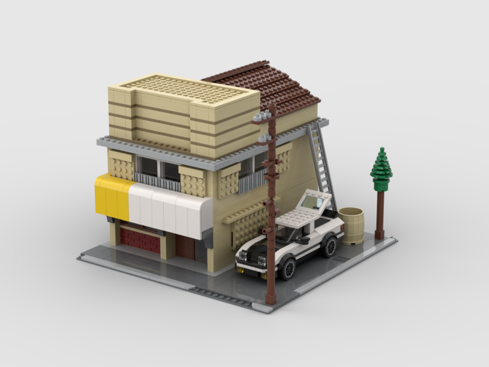 LEGO MOC Modular Building - Initial D Tofu Shop by jameshigson0512 ...