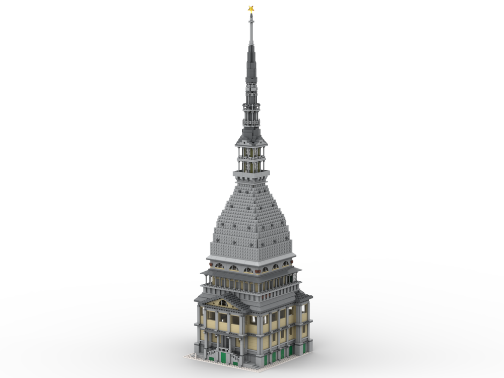 LEGO MOC Mole Antonelliana by giorci73 | Rebrickable - Build with LEGO