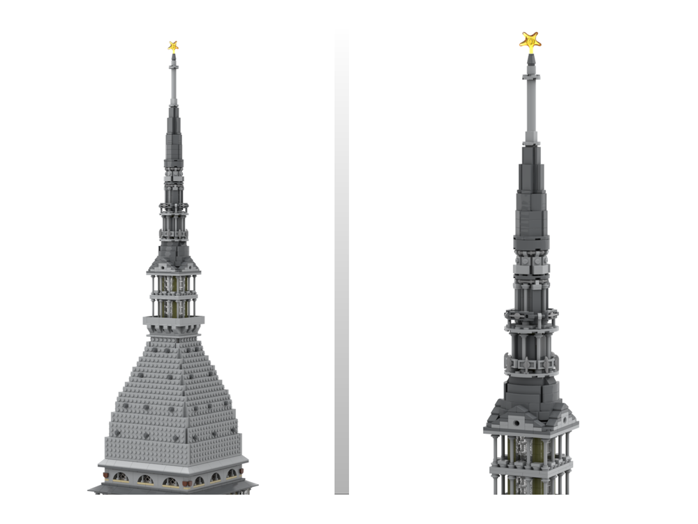 LEGO MOC Mole Antonelliana by giorci73 | Rebrickable - Build with LEGO