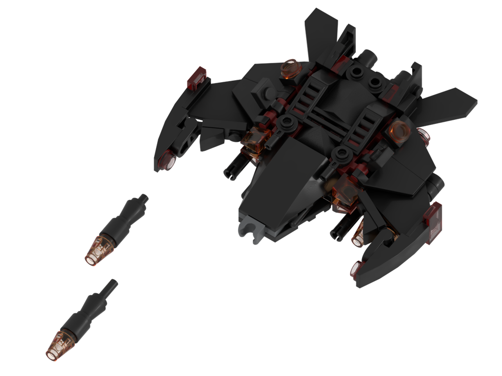 LEGO MOC Space Fighter Drone "Falcon 3" by usernoname | Rebrickable ...