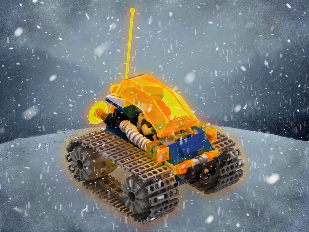 LEGO MOC Ice Planet BT-Scout by Thomus_Bean | Rebrickable - Build with LEGO