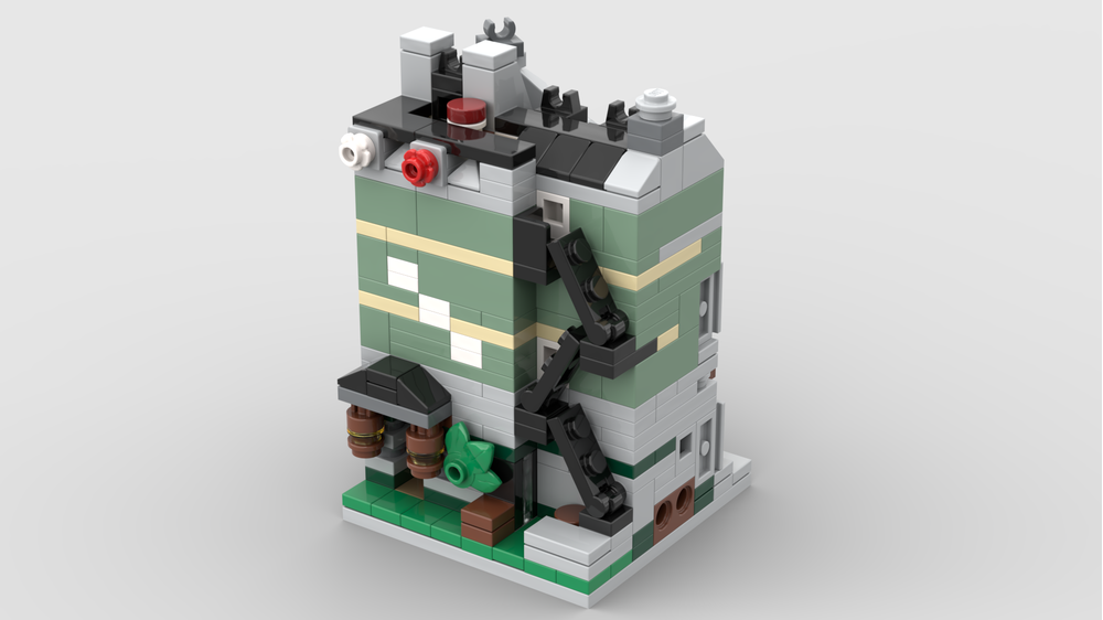 LEGO MOC Mini Modular 10185 Green Grocer by christromans | Rebrickable ...