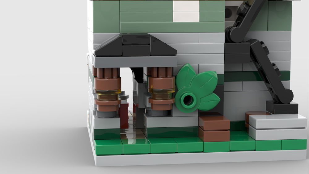Lego Moc Mini Modular 10185 Green Grocer By Christromans Rebrickable