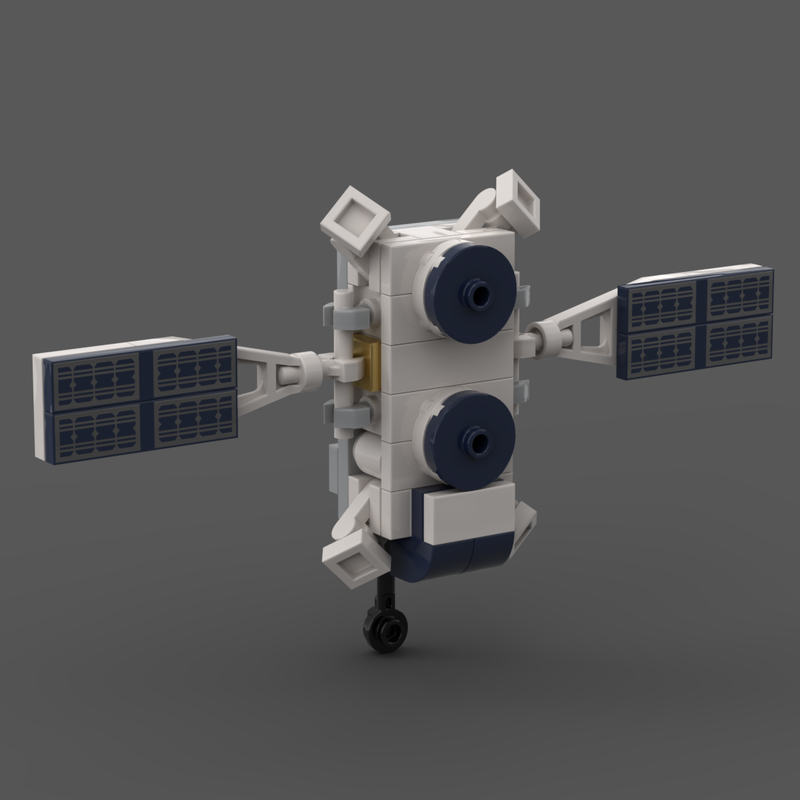 LEGO MOC Compton Gamma Ray Observatory [1:110] by phreaddee ...