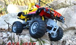 LEGO MOC-8863 Jeep Wrangler (Technic 2017) | Rebrickable - Build with LEGO