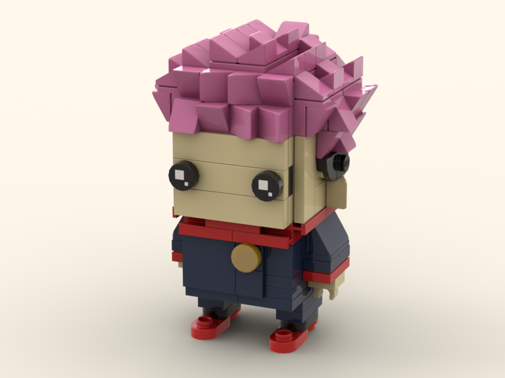 LEGO MOC Itadori Yuji 虎杖悠仁 Brickheadz by legomania_josh | Rebrickable ...