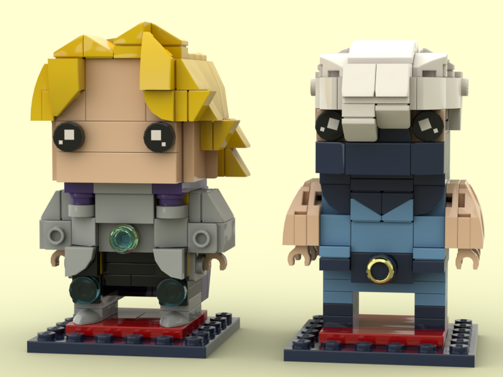 LEGO MOC Mezo Shoji & Yuga Aoyama - My Hero Academia BrickHeadz by ...