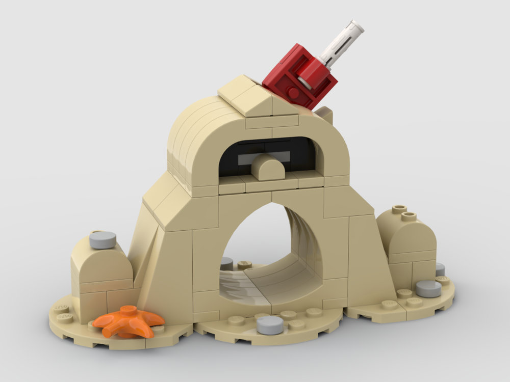 LEGO MOC Sandygast - Haunted Sand Castle by brickromancer | Rebrickable ...
