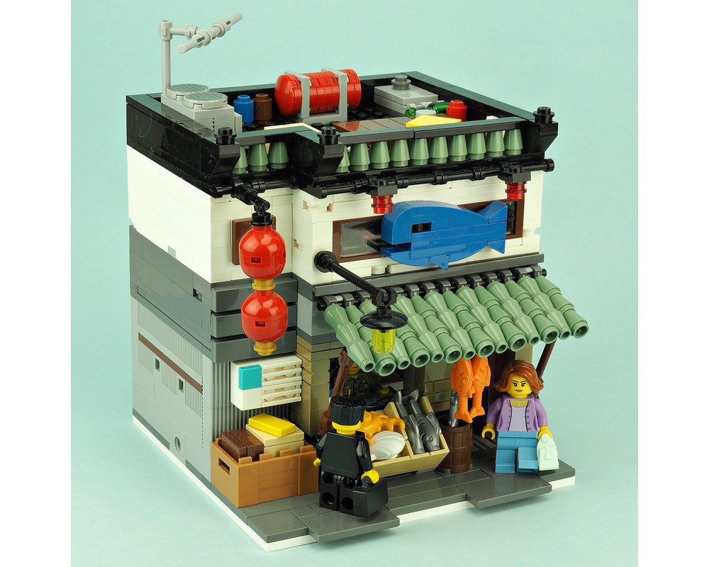 LEGO MOC Seafood shop by De_Marco | Rebrickable - Build with LEGO