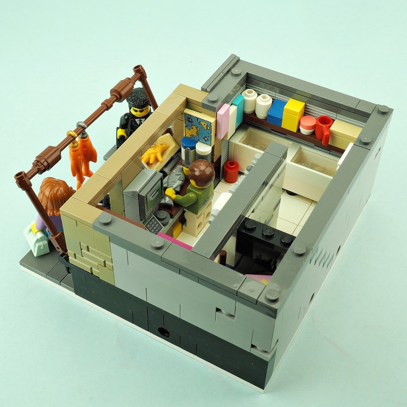 LEGO MOC Seafood shop by De_Marco | Rebrickable - Build with LEGO