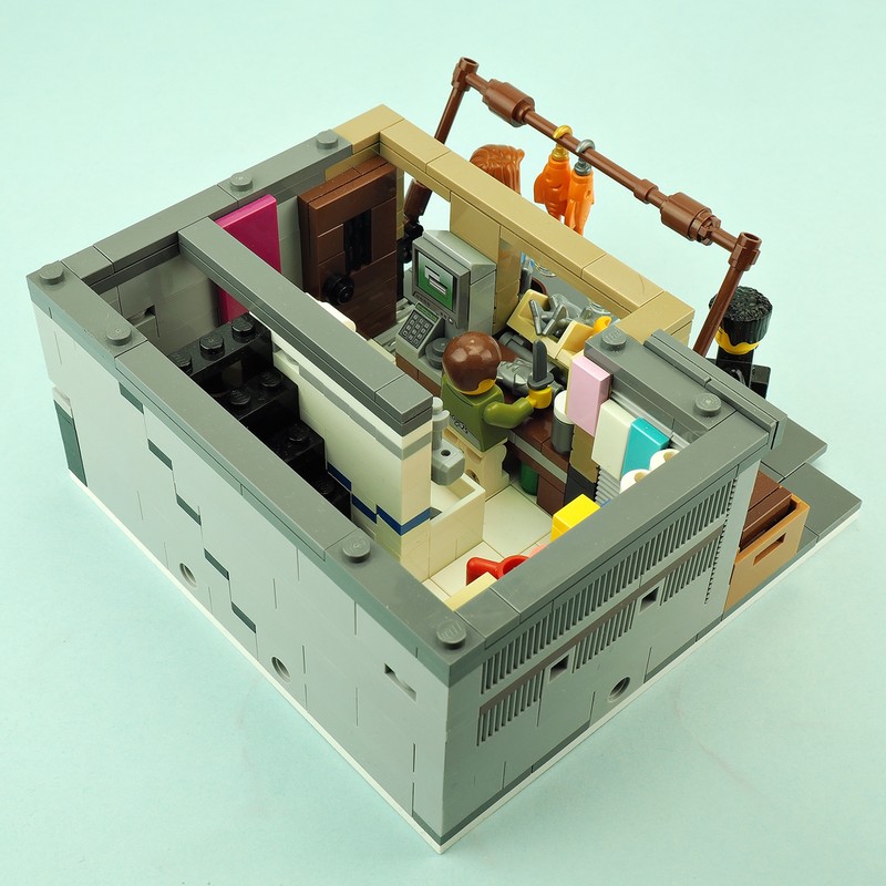 LEGO MOC Seafood shop by De_Marco | Rebrickable - Build with LEGO