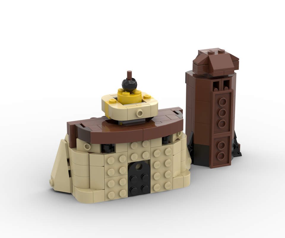 LEGO MOC 31019 Jabba's Palace by Nequmodiva | Rebrickable - Build with LEGO