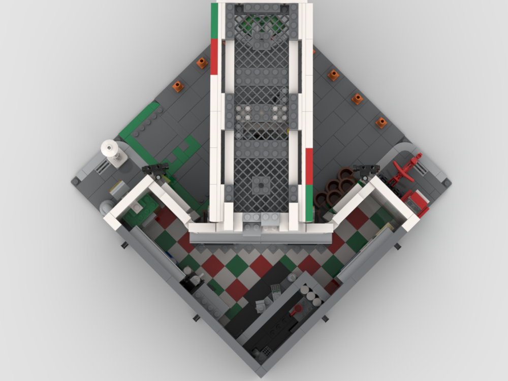 LEGO MOC Modular 60132 Service Station by jameshigson0512 | Rebrickable ...