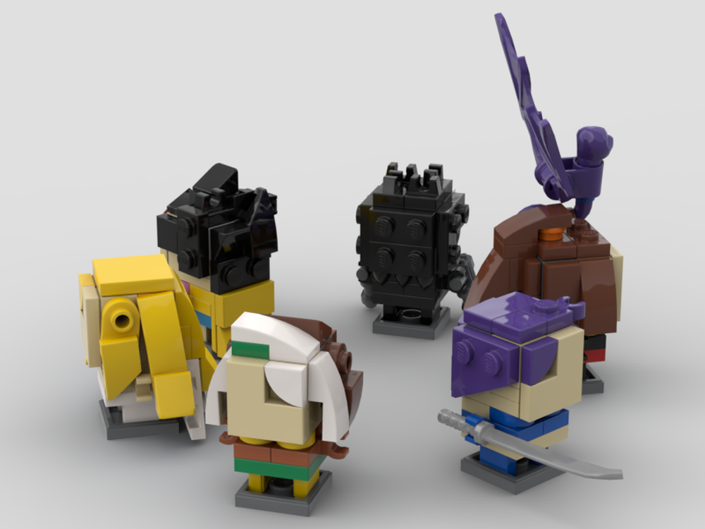 LEGO MOC Mini-Brickheadz - Other Xmen girls by Thierry | Rebrickable ...