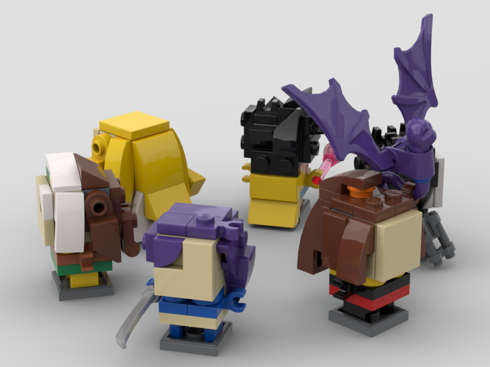 LEGO MOC Mini-Brickheadz - Other Xmen girls by Thierry | Rebrickable ...
