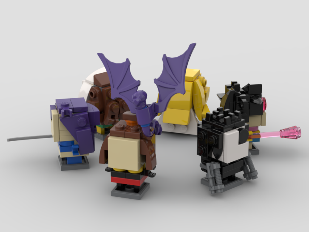 LEGO MOC Mini-Brickheadz - Other Xmen girls by Thierry | Rebrickable ...