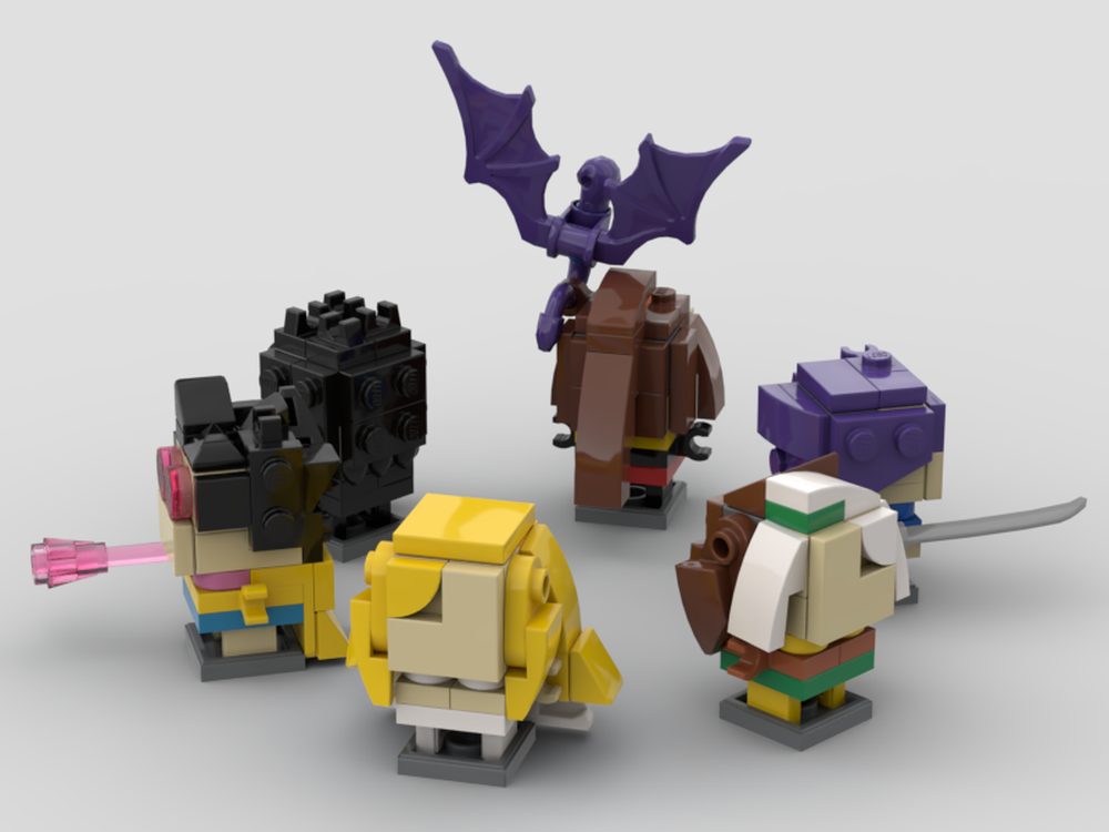 LEGO MOC Mini-Brickheadz - Other Xmen girls by Thierry | Rebrickable ...