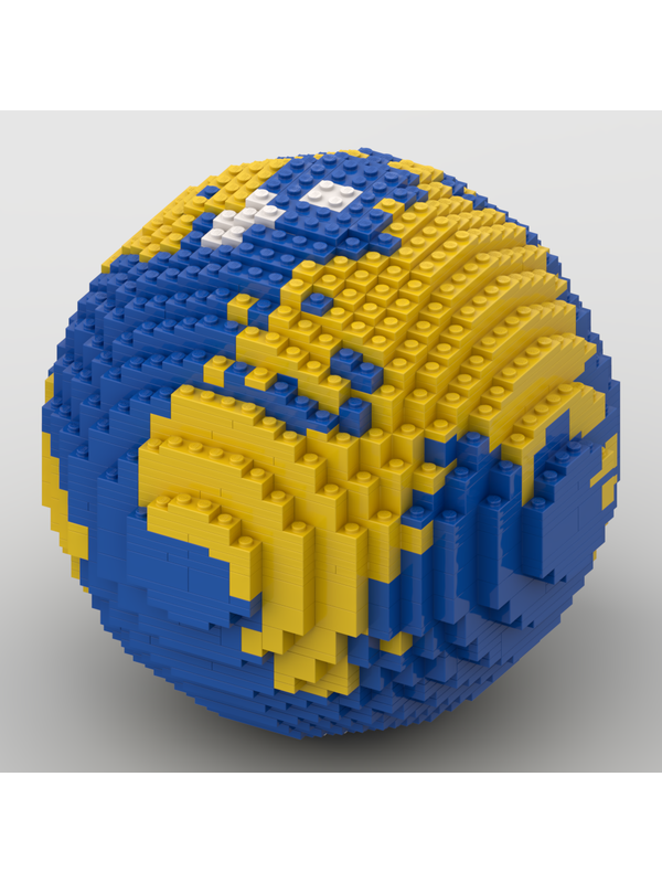 LEGO MOC Globe by tcdamen | Rebrickable - Build with LEGO