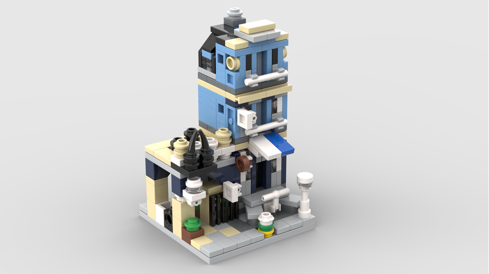 LEGO MOC Mini Modular 10190 Market Street by christromans | Rebrickable ...
