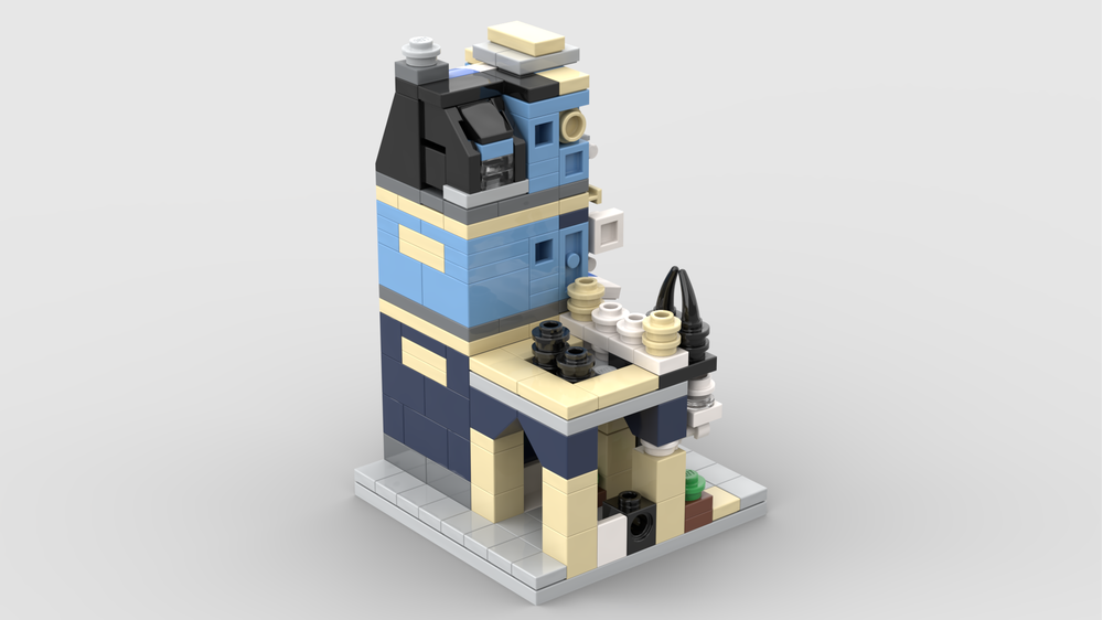 LEGO MOC Mini Modular 10190 Market Street by christromans | Rebrickable ...