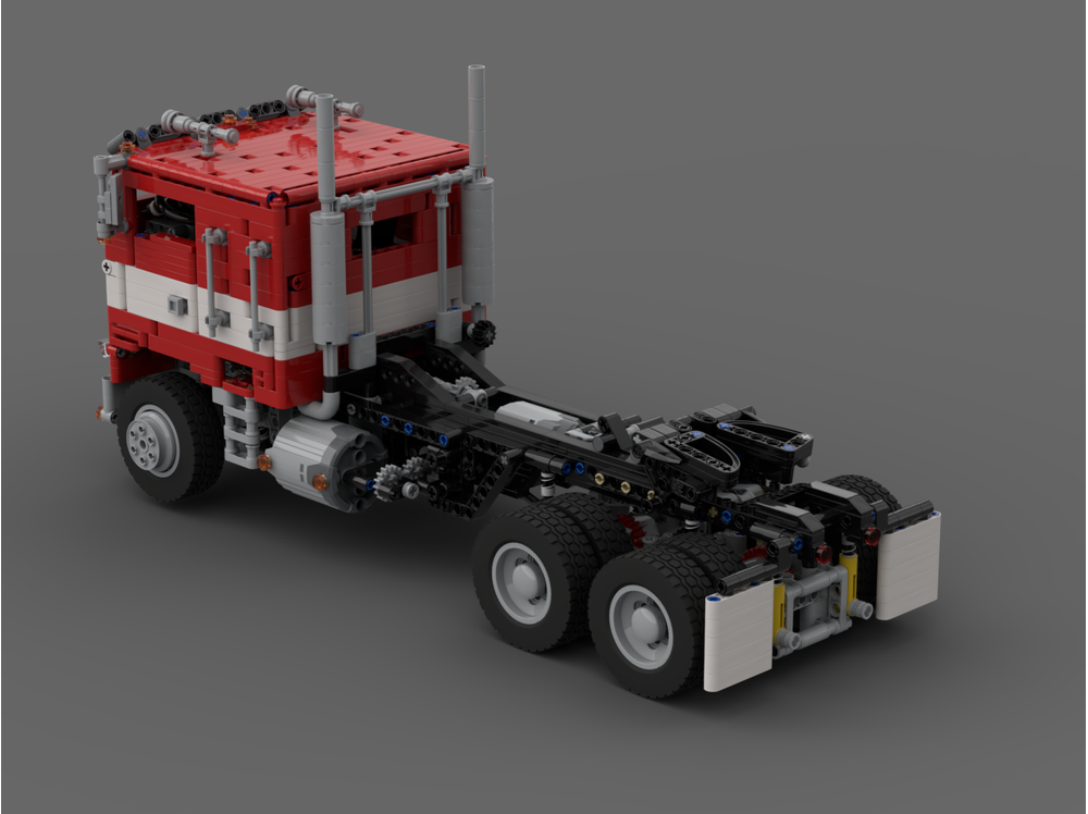 LEGO MOC Optimus Prime G1 Freightliner FLA Cabover RC by Mani91 ...