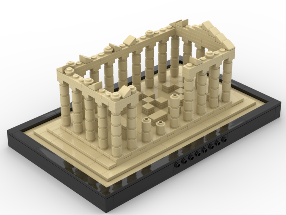 LEGO MOC Parthenon by Jedi Plb | Rebrickable - Build with LEGO