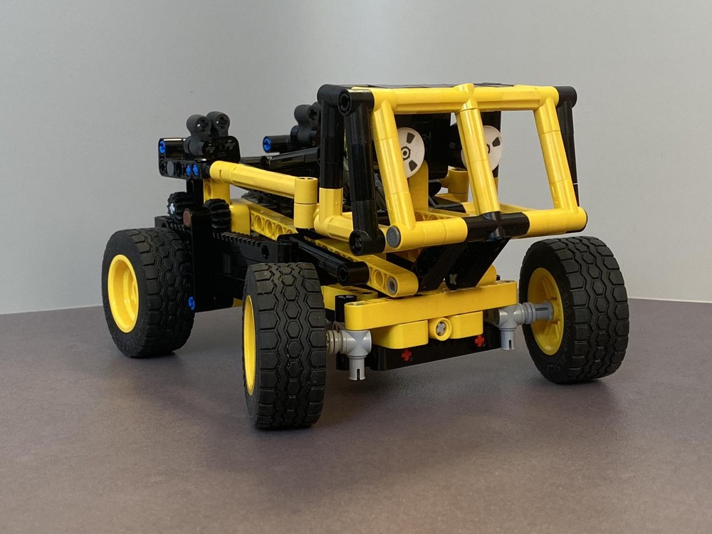 LEGO MOC 8852 Robot renewed (studless) by GerritvdG | Rebrickable ...