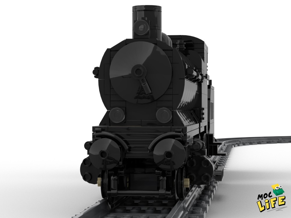 Lego Moc Steam Locomotive By Moclife Rebrickable Build With Lego