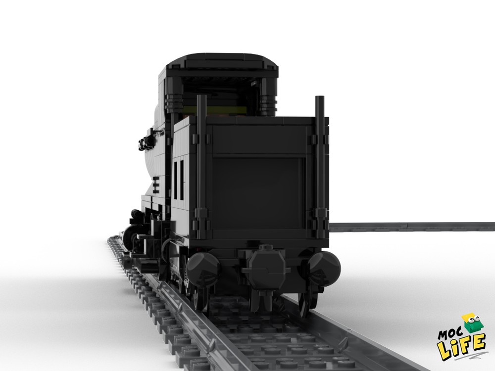 Lego Moc Steam Locomotive By Moclife Rebrickable Build With Lego